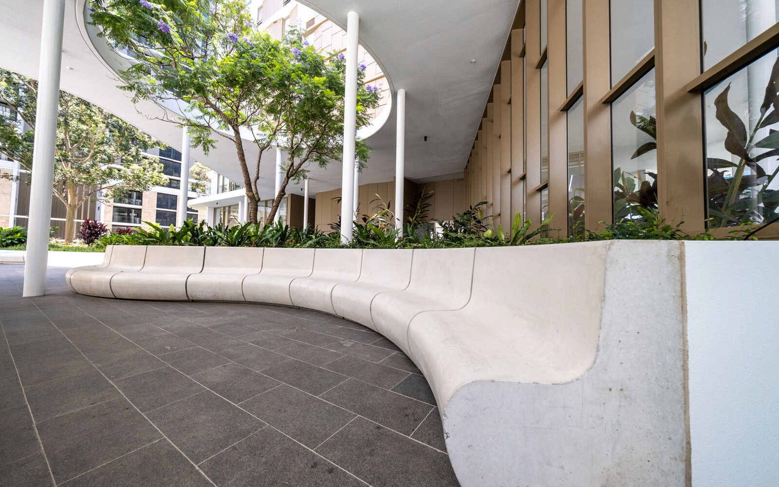 Park One Precast Landscaping Project | Evolution Precast Systems