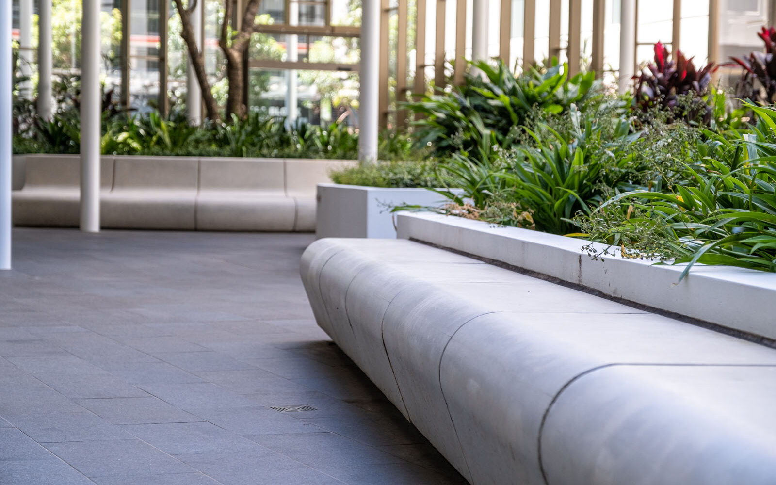 Park One Precast Landscaping Project | Evolution Precast Systems